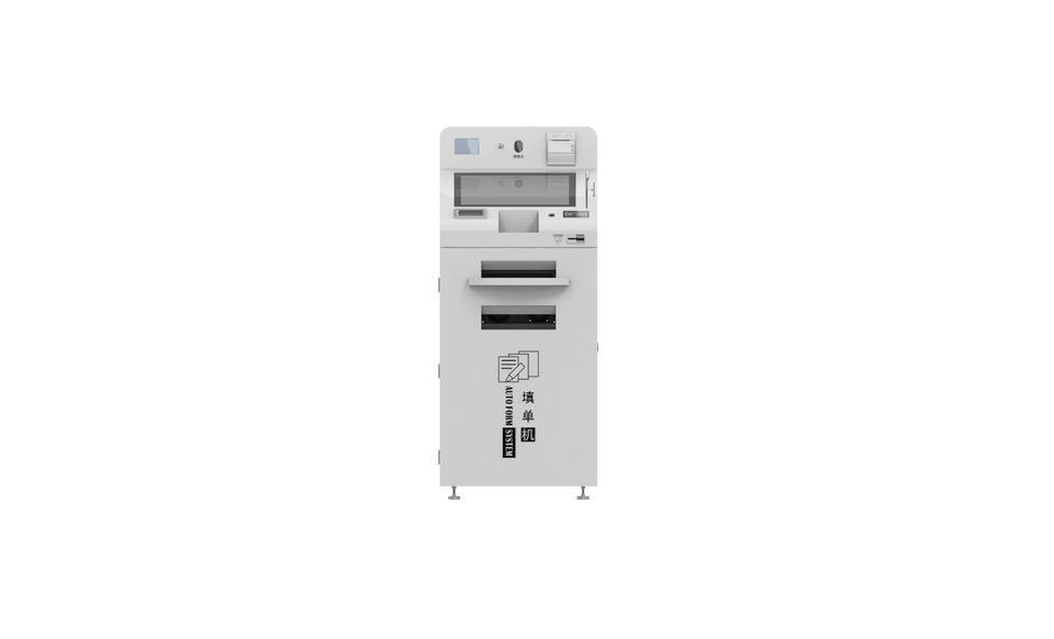 19-Inch Fully Configurable Form Filling Kiosk with ID Reader and ...