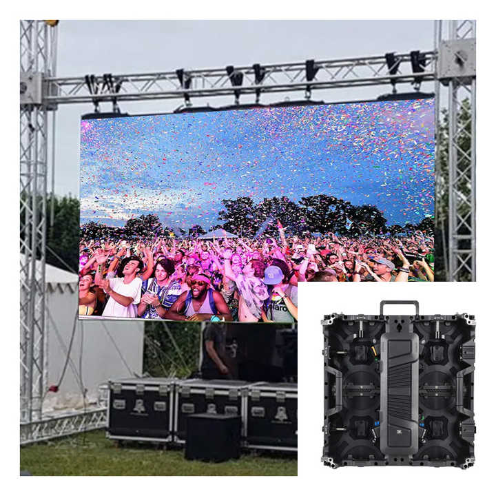 Outdoor 4k P3.91 LED Video Wall Panels for Concert Stages