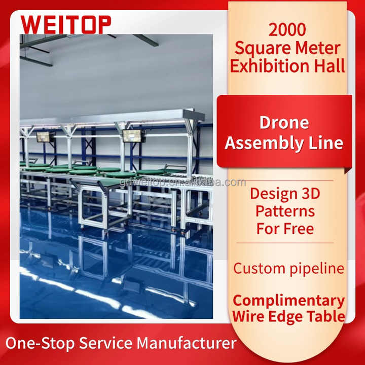 Agricultural Spray UAV Assembly Line Complete Plan Free Design test ...