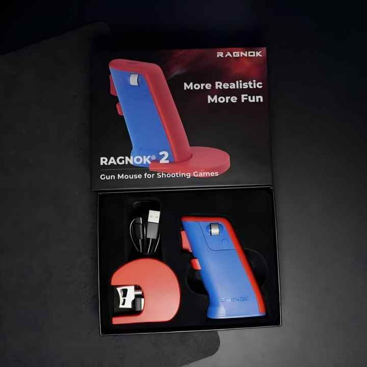 Ragnok Wireless Vertical Ergonomic Mouse for FPS Gaming