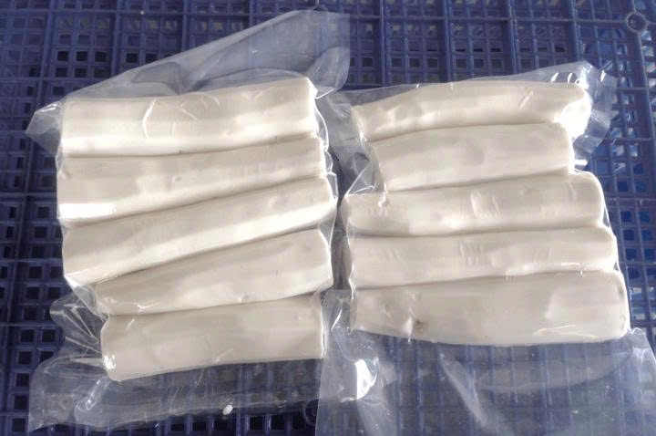 Frozen Cassava Peeled Tapioca Root Yuca Manioc from Vietnam Supplier ...