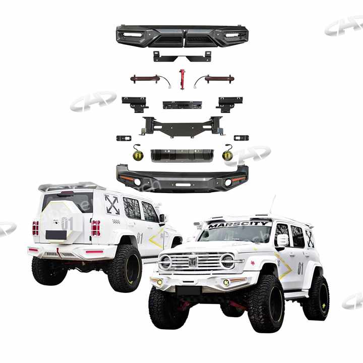 Upgrade GWM Tank 300 with Mars City Widebody Kit & Bumpers