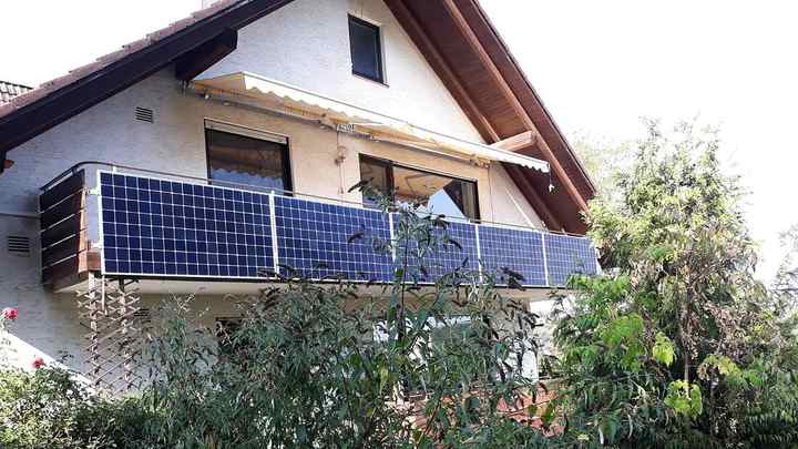 Solar Pv 600 Watt 700w Pannello Solare Termico Da Balcone Kit Solare Da ...