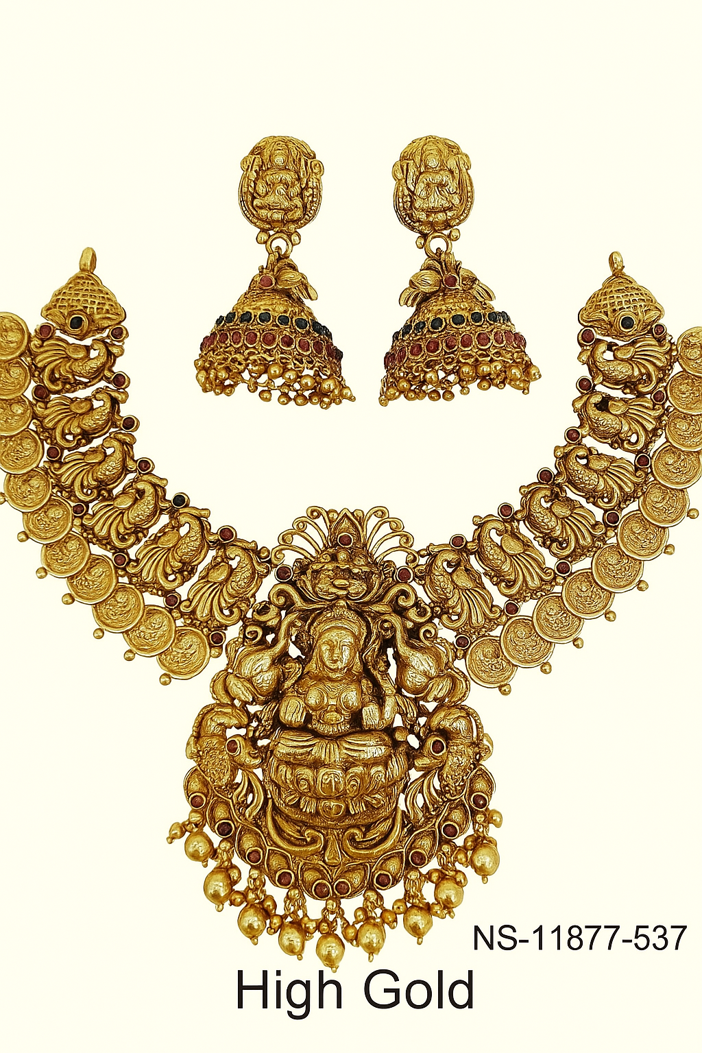 Peacock Gold Jewellery Sets - Elegant Indian Designer Pieces