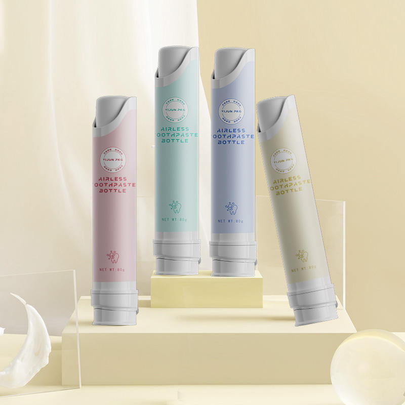 New Design 90ml Toothpaste Tube with Airless Pump Bottle