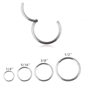 Anillo Septum Anillos Para Septum Y Cartílago De Acero Inoxidable 316L ...