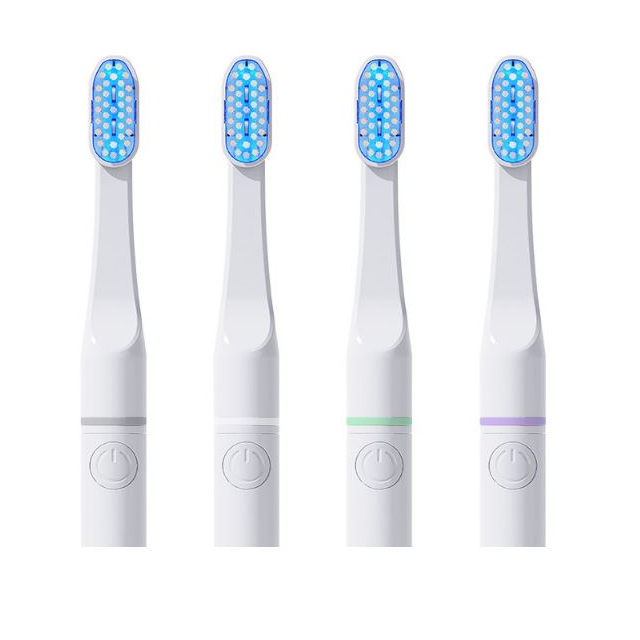 Electromagnetic wave toothbrush made in korea removing biofilm and ...