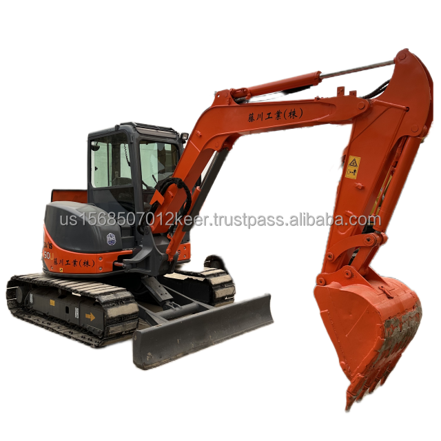 5 Ton Small Size Excavator Used Excavator Hitachi ZX50 Japan Original ...