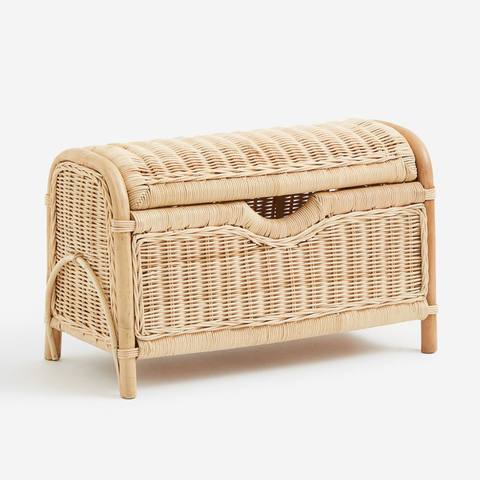 New Arrival Best seller Rattan cane toy box Rattan Storage Baskets for ...