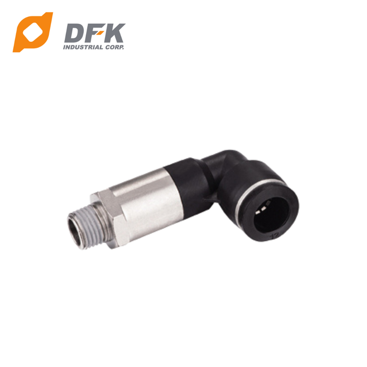 EPLL Male Extended Elbow Pneumatic Fitting for Industrial Automation ...