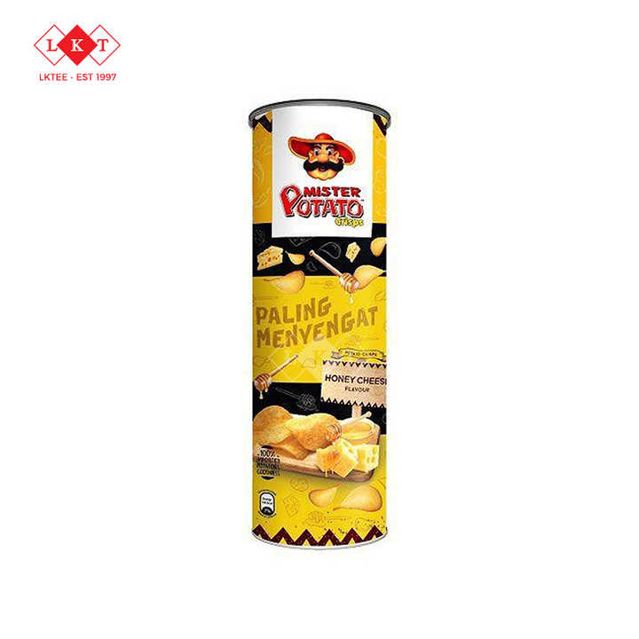 Mamee Mister Potato Chips Canister 145g Bbq Hot & Spicy Tomato Exotic ...