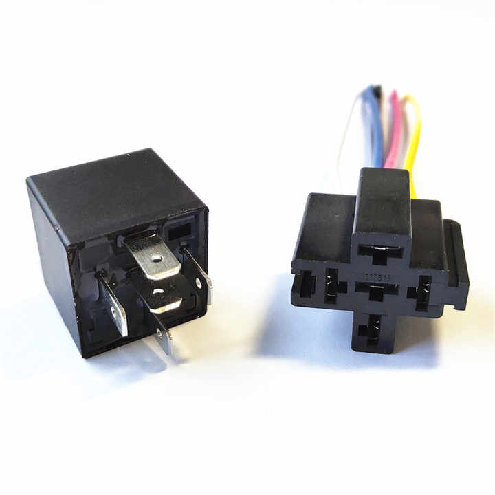 5 Pin 5 Wire Automotive Relay - 12V 40A for Car & Truck