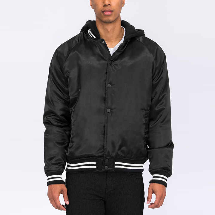 New Fashionable Latest Style Oem Good Material Silk Varsity Jacket ...