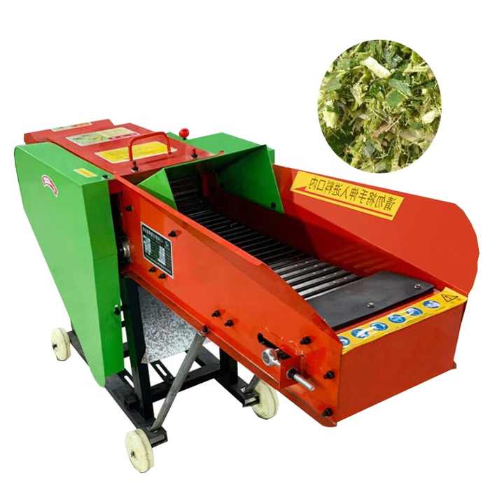 Manual Diesel Electric Grass Cutter 1t/H Grass Chopper Machine CE Multi ...