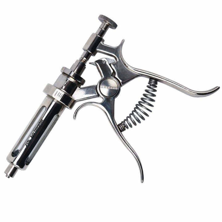 Automatic Veterinary Syringe In Stainless Steel Available In All Sizes ...