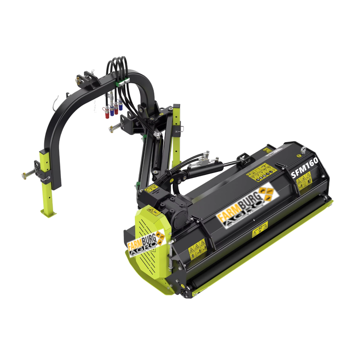 Farmburg Agro Adjustable Extra Wide Heavy Duty Mechanical Flail Mower ...