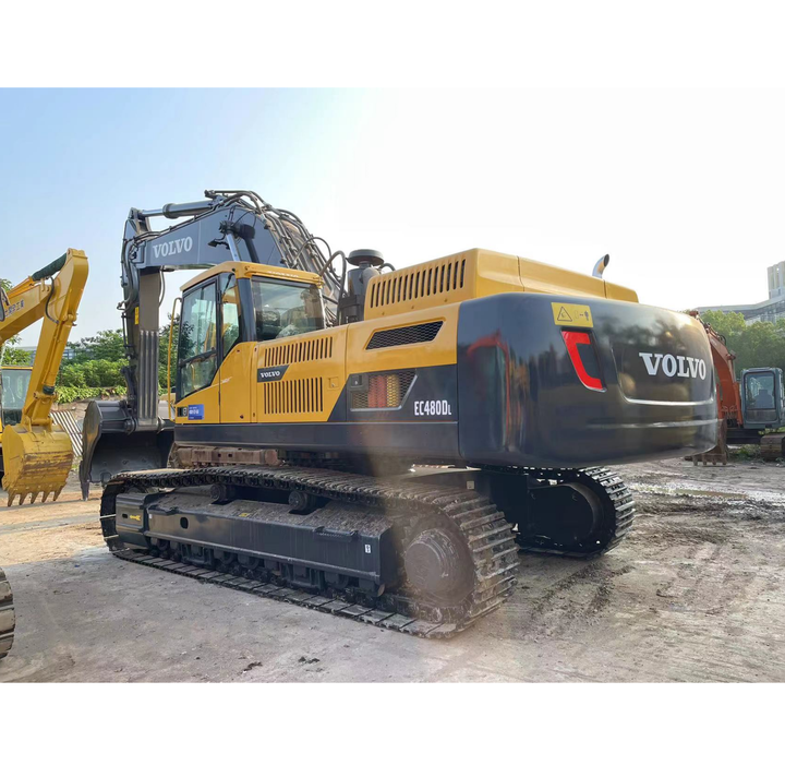 Original Used VOLVO EC480DL Excavator with EPA Engine 48ton Crawler ...