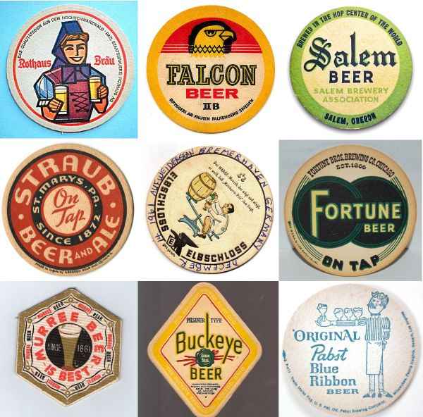 Custom Printable Design Pulp Board Coaster Water Super Absorbent Cup ...