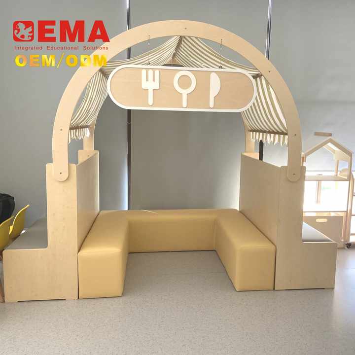 Ema Montessori Preschool Furniture Set - Kids Desk & Chair Set, OEM