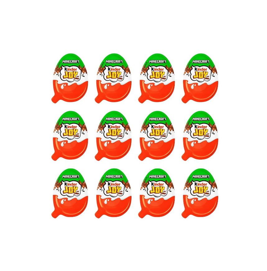 Wholesale Kinder Joy Minecraft 2026 Collection Featuring All 12 ...