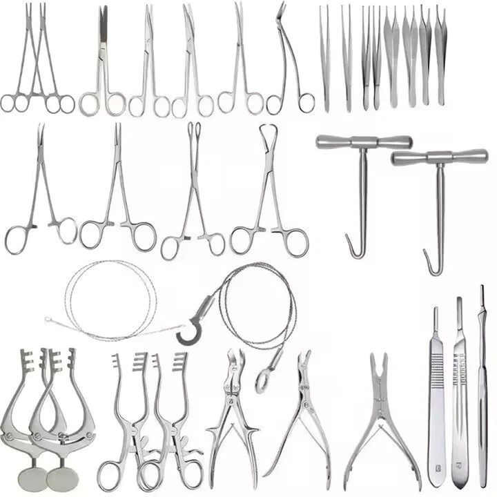 Cranial Brain Tumor Craniotomy Instrument Set CE Approved Basic ...