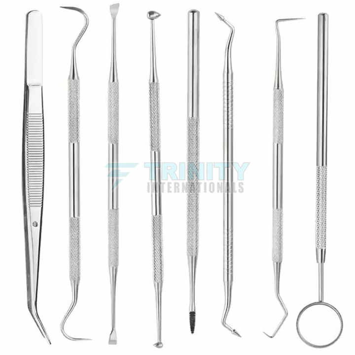 Professional Scaling Kits Cleaning & Filling Teeth Equipment Stainless ...