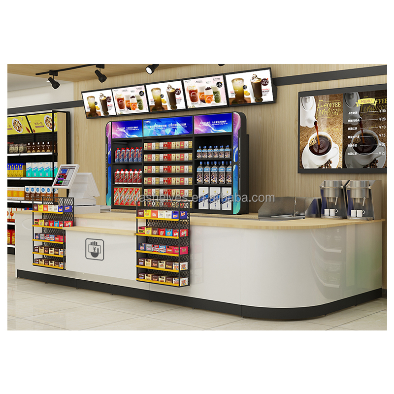 Hongbai Supermarket Checkout Counter Convenience Store Tobacco Alcohol ...