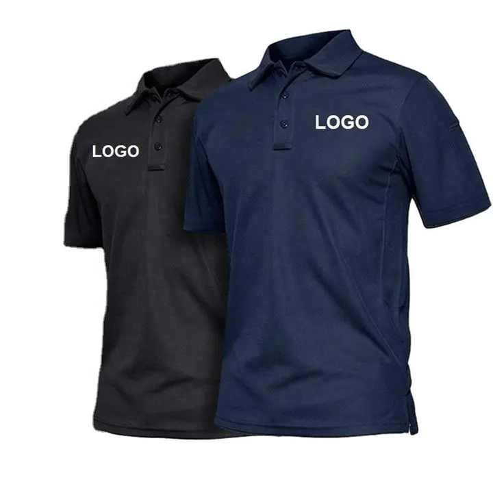 Shop Our Hot Selling Design Custom Logo Solid Color Polo Shirts