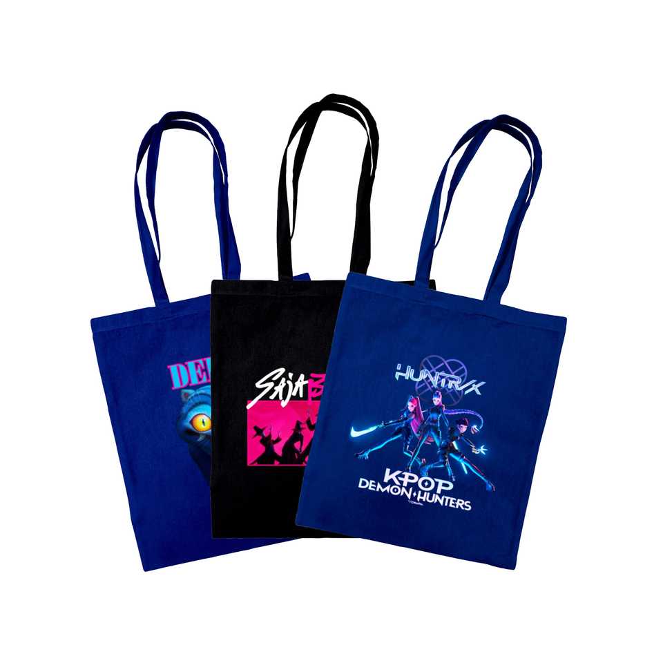 K-Pop Demon Hunters 3-Piece Bag Set Huntr/x Saja Boys & Derpy-Stylish ...
