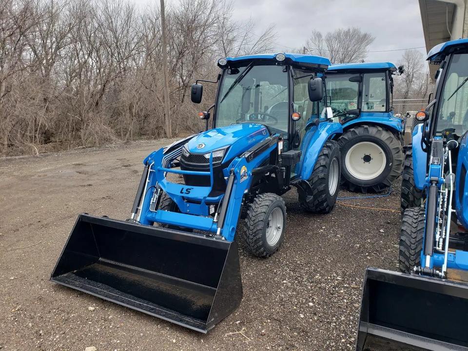 LS Tractor MT242HC 42.5HP Yanmar Diesel w/ 3rd Function Heat AC Rear ...