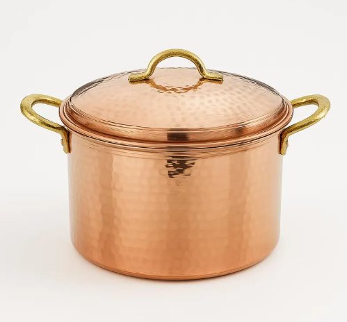 Traditional Indian Pure Brass And Copper Cooking Pots And Handi For ...