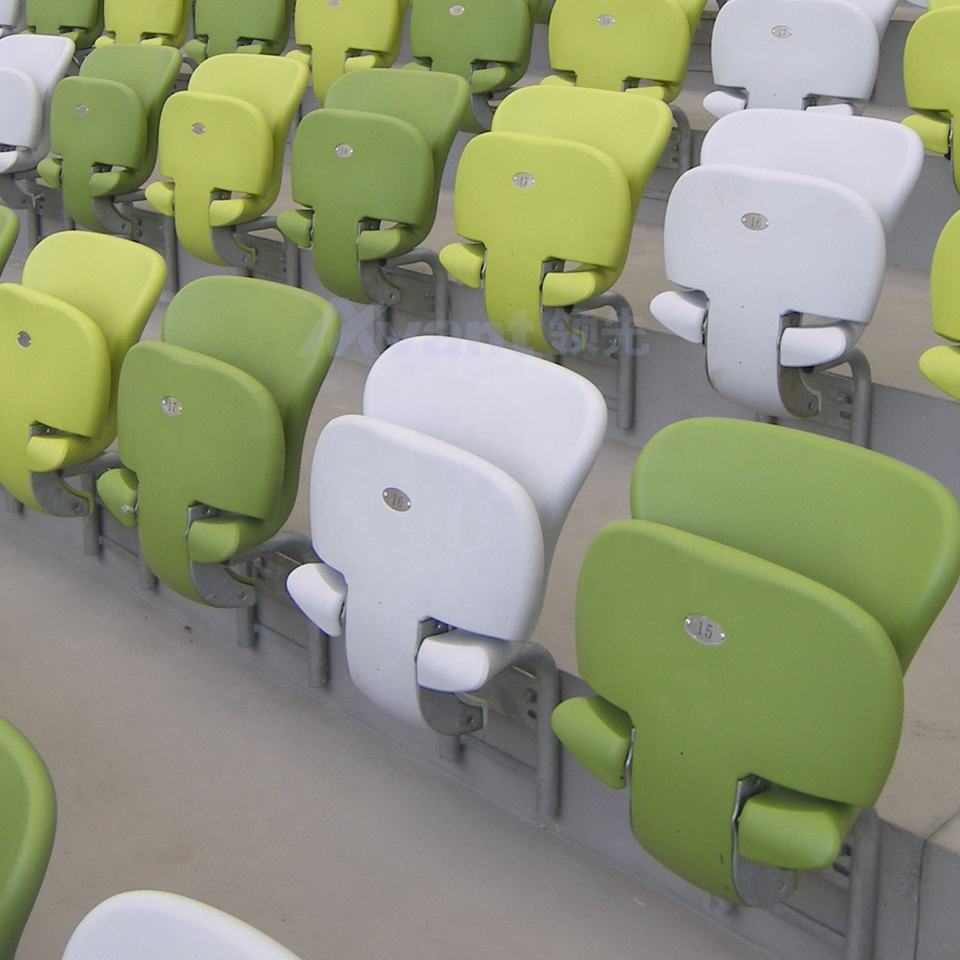 Avant Sports Fixed Tip-Up Stadium Seating for Football Arena Seating ...