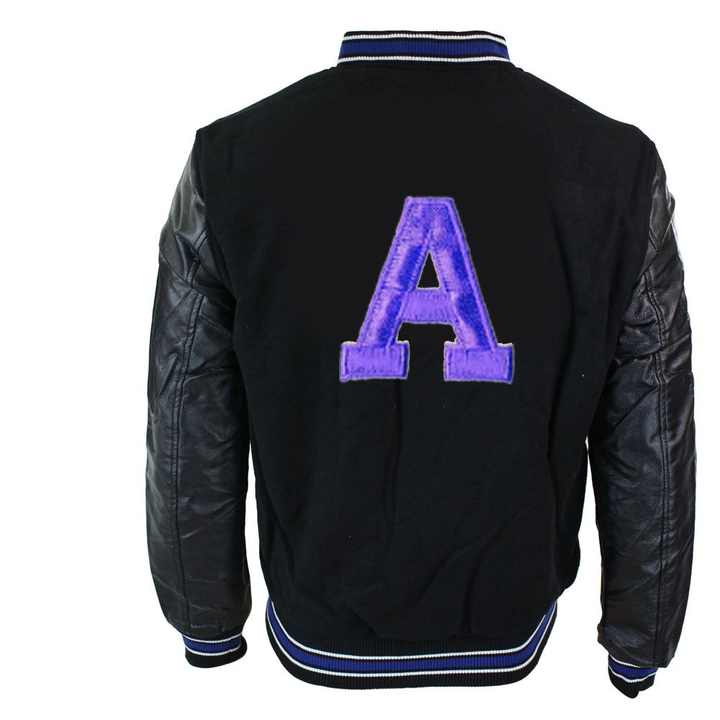 Bulk Quantity Good Hot Selling Men Varsity Jacket New Design Solid ...