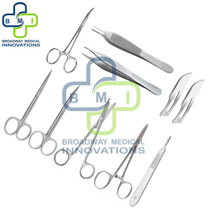 Suture Minor Laceration Medical Student kit equipment amputation set ...