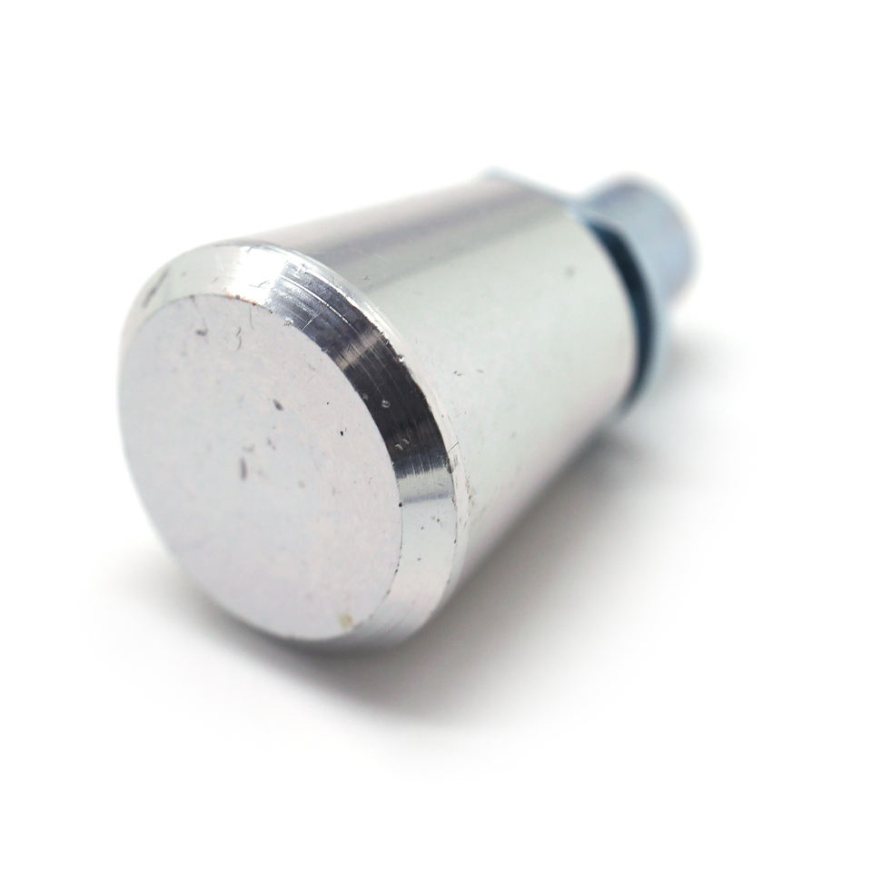 Silver Spring Loaded Knob Plunger High Precision Mechanical Equipment ...