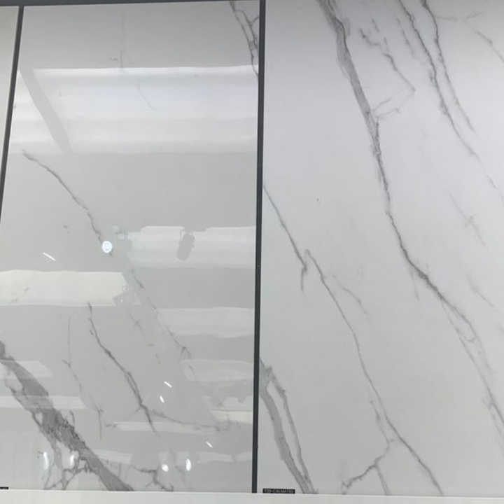 Modern Full Glazed White Marble Porcelain Tiles for Floors