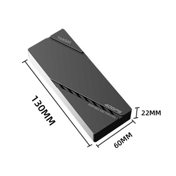 Target 40GB M.2 Nvme External SSD Enclosure - Cooling Vest