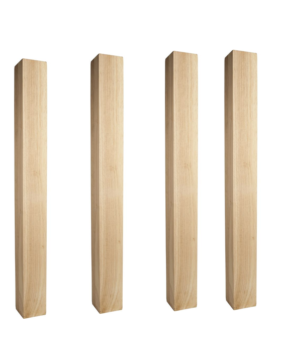 Solid Wood Kitchen Cabinet Island Post Column Decorative Legs Support ...