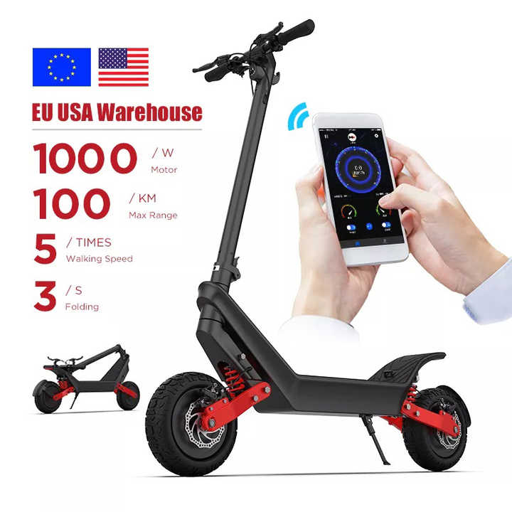 48V Dual Motor E off-Road Escooter - All Terrain & Foldable