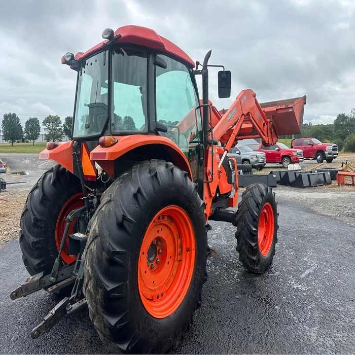 70 hp Kubota Tractor Farm Agriculture Machine 4x4WD Wheeled Drive ...