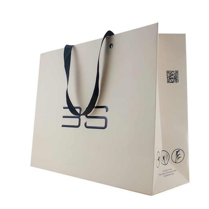 Luxury Custom Logo Matte Paper Bags for Retail & Gifts