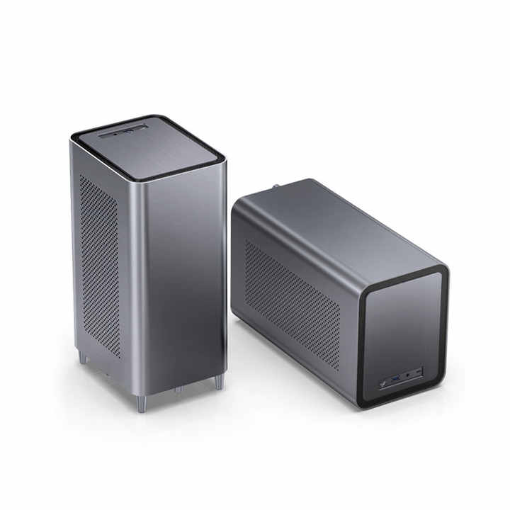 JONSBO N1 Aluminum Mini ITX Host Box PC Case Steel Usb Rack Desktop ...