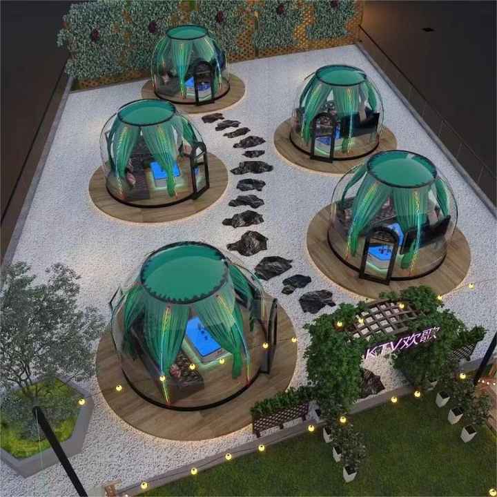 Polycarbonate Dome Tent - Starry Sky House for Outdoor Rental