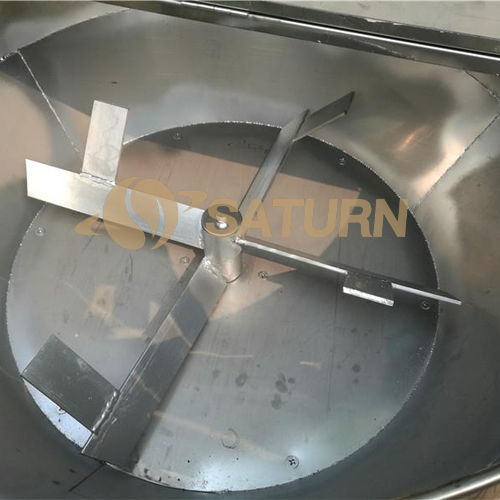 Saturn 200kg Stainless Steel poultry Feeding Mixer Processing Grain Grinder Machine Animal Feed ...