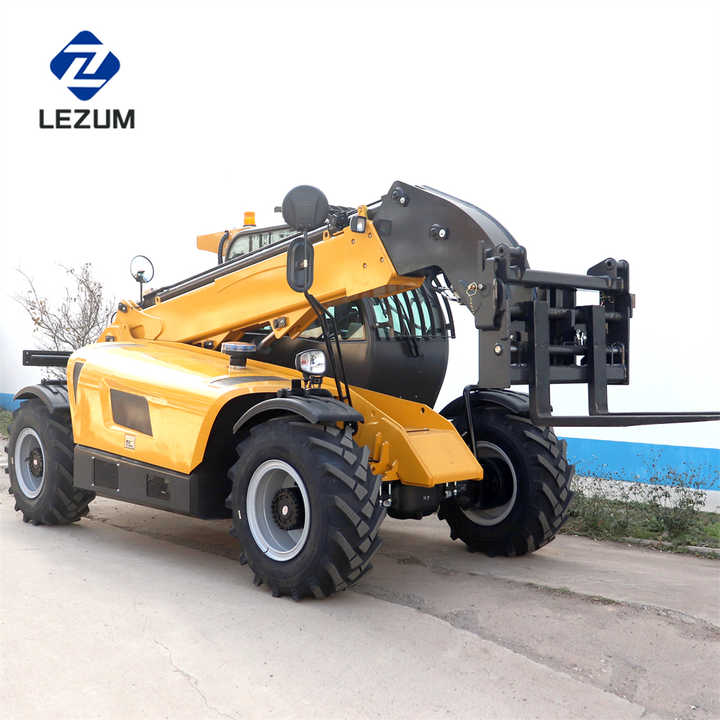 Chinese Telescopic Boom Forklift Diesel Engine 4x4 Small Telehandler ...