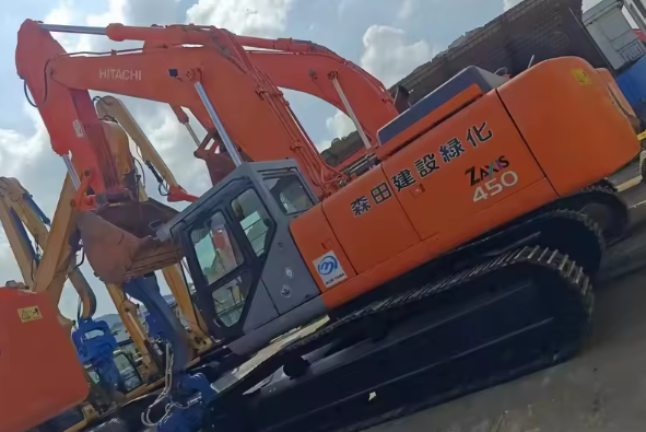 Original Japanese Hitachi ZX450 45 Ton Zaxis 450 Heavy Crawler ...