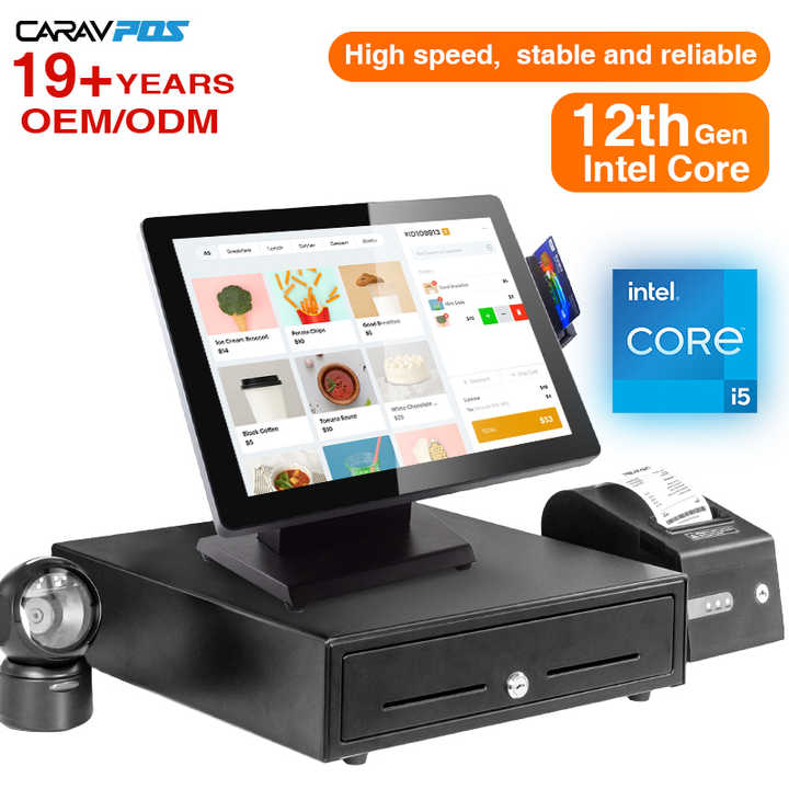Hot Sale I3 I5 POS Terminal - Dual Screen Epos Machine
