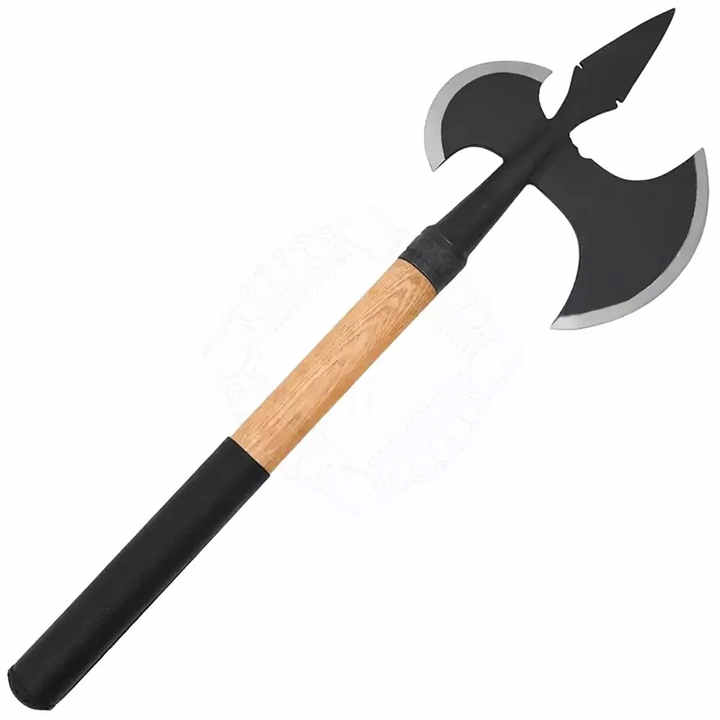 Polished Sharp Multi Tool Hand Axe Solid Wood Handle 65 Manganese Steel ...