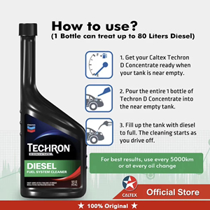 Chevron Techron - High Performance Fuel System Cleaner