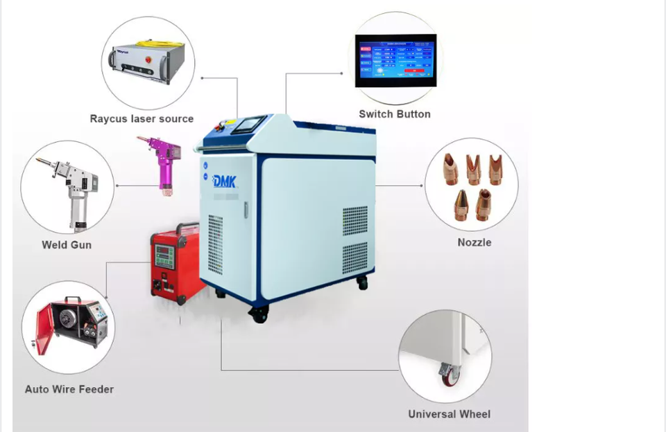 Qilin Handheld Laser Welding Machine BDWT20S - Portable Single & Double ...